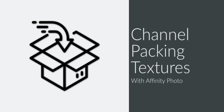 Channel Packing for Blender with Affinity Photo - Nabesaka