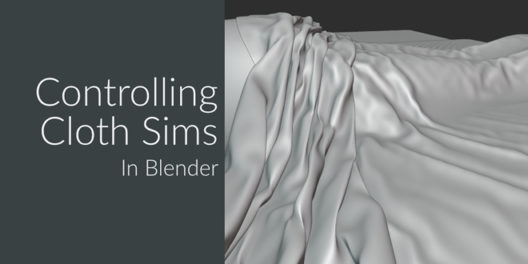 Controlling Cloth Simulations in Blender - Nabesaka